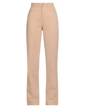 Patrizia Pepe Boot-cut High-waisted Jeans - Beige