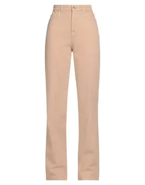 Patrizia Pepe Boot-cut High-waisted Jeans - Beige
