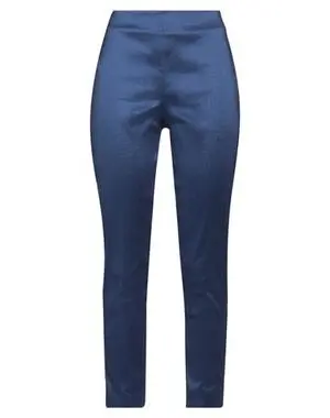 Rossopuro Tapered Shantung Pants - Navy