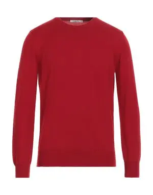 KANGRA Sweater In Wool, Silk, And Cashmere - Brick