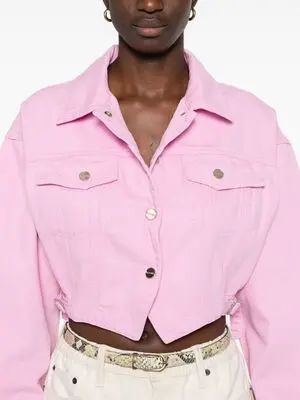 BLUGIRL Chest-pocket Cropped Jacket