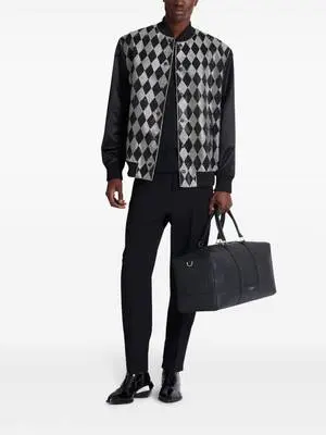 Balmain Rhinestone-embellished Bomber Jacket