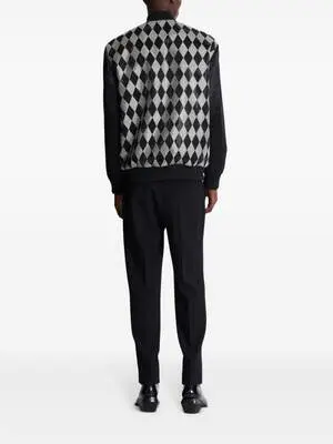 Balmain Rhinestone-embellished Bomber Jacket