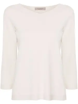 D.exterior V Neck Sweaters For Women