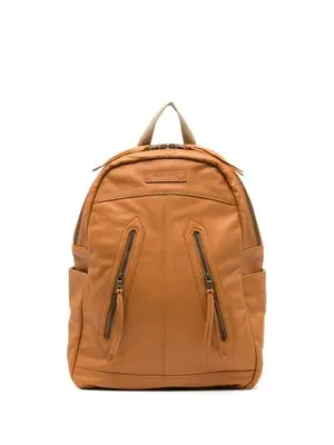 PRIVATE STOCK LABS Leather Backpack - Brown