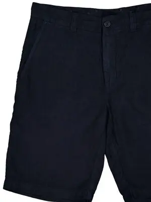 120% Lino Mid-rise Bermuda Shorts