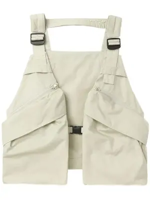 LEMAIRE Multi-pocket Gabardine Waistcoat
