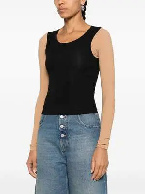 MAISON MARGIELA Numbers-motif Layered Top