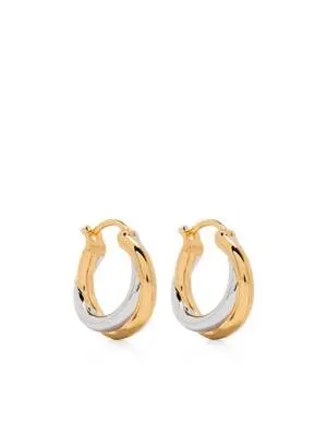 MISSOMA X Lucy Williams Chunky Entwine Hoop Earrings - Gold