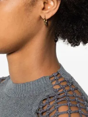 MISSOMA X Lucy Williams Chunky Entwine Hoop Earrings - Gold