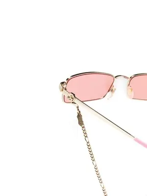 Gucci Rectangle-frame Sunglasses