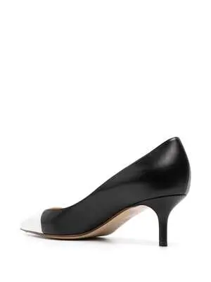 FRANCESCO RUSSO 55mm Leather Pumps - Black