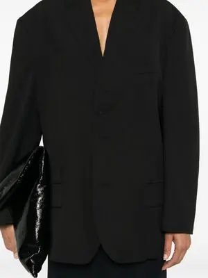 MAISON MARGIELA Raw-cut Single-breasted Blazer