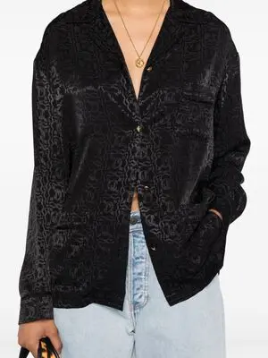 Just Cavalli Logo-jacquard Shirt