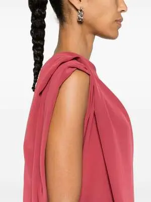 GIANLUCA CAPANNOLO Juliette Silk Dress - Pink