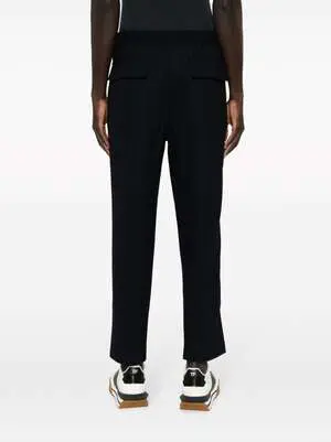 Etro Drawstring-waist Wool Trousers