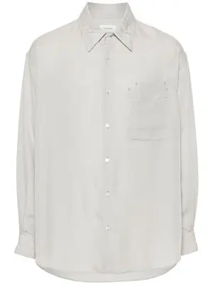 LEMAIRE Double-pocket Lyocell Shirt
