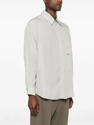 LEMAIRE Double-pocket Lyocell Shirt