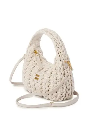 Miu Miu Wander Crochet Tote