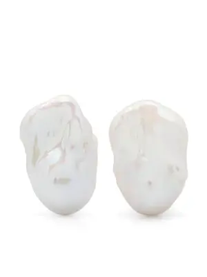 MONIES M24 Baroque Pearl Clip-on Earrings