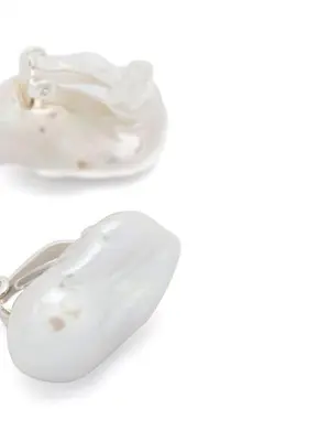 MONIES M24 Baroque Pearl Clip-on Earrings