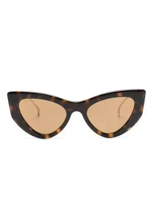 Gucci Tortoiseshell Cat-eye Sunglasses