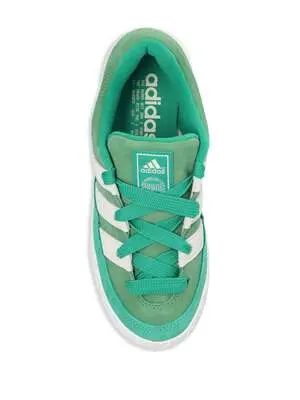 Adidas Adimatic Leather Lace-up Sneakers
