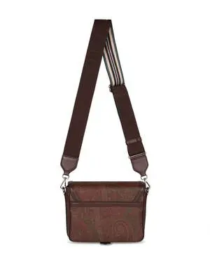 Etro Bandana-print Crossbody Bag - Brown