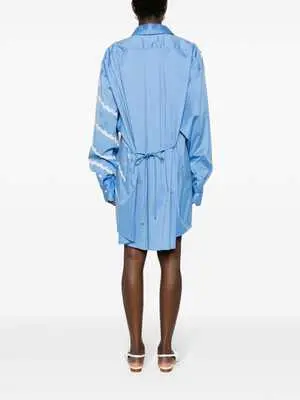 Viktor & Rolf Lace-appliqué Shirt Dress