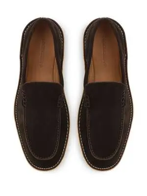 Dolce & Gabbana Suede Loafers - Brown