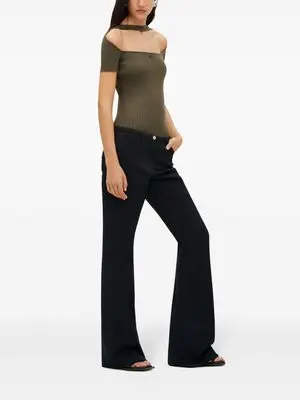 COURREGES Relax Twill Bootcut Trousers