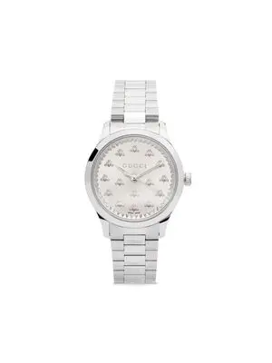 Gucci G-timeless 32mm Watch - Silver