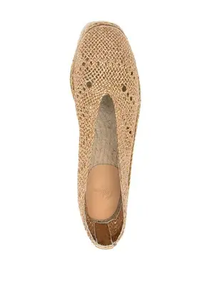 CastaÑer Metallic-threading Espadrilles - Gold