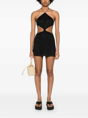 Oseree Lumière Lurex Minidress