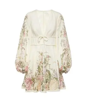 Zimmermann Waverly Linen Mini Dress