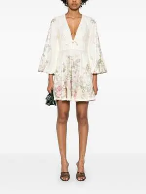Zimmermann Waverly Linen Mini Dress