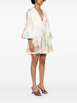 Zimmermann Waverly Linen Mini Dress