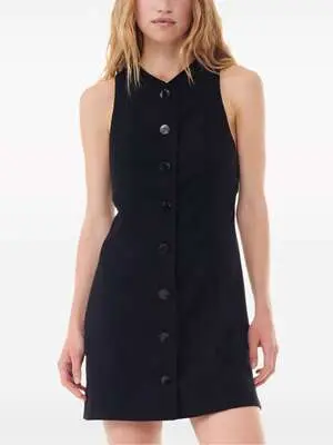 GANNI Bow-detail Mini Dress