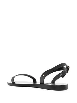 ANCIENT GREEK SANDALS Irida Leather Sandals - Black