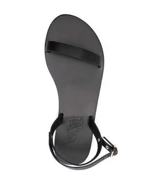 ANCIENT GREEK SANDALS Irida Leather Sandals - Black