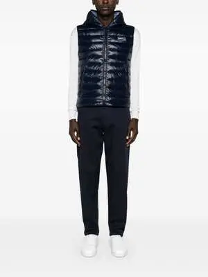 Closed Tapered-leg Twill Trousers