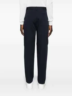 Closed Tapered-leg Twill Trousers