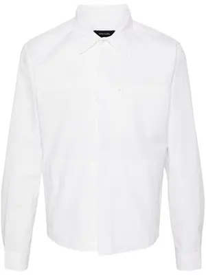ENTIRE STUDIOS Classic-collar Cotton Shirt