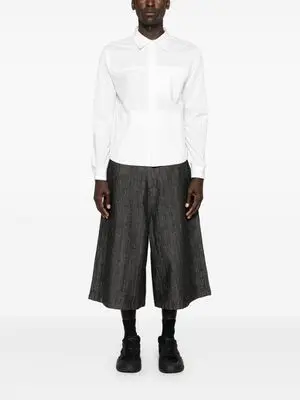 ENTIRE STUDIOS Classic-collar Cotton Shirt