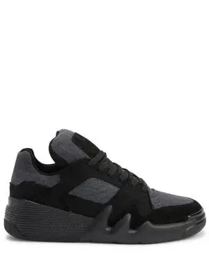 GIUSEPPE ZANOTTI Talon Logo-patch Sneakers - Black
