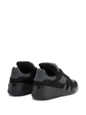 GIUSEPPE ZANOTTI Talon Logo-patch Sneakers - Black