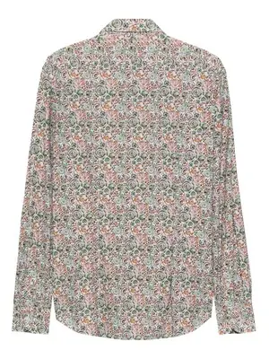 ORIAN Abstract-pattern Long-sleeve Shirt