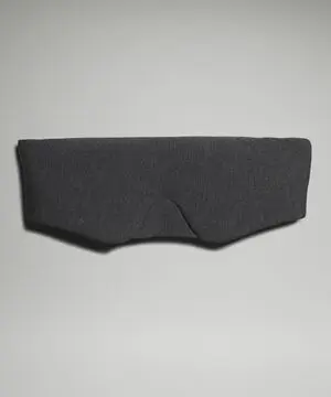 Lululemon Rest And Restore Eye Mask Heathered Black
