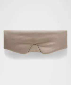 Lululemon Rest And Restore Eye Mask Warm Ash Grey