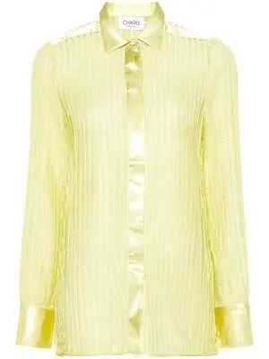Charo Ruiz Ibiza Achty Lace Shirt - Green